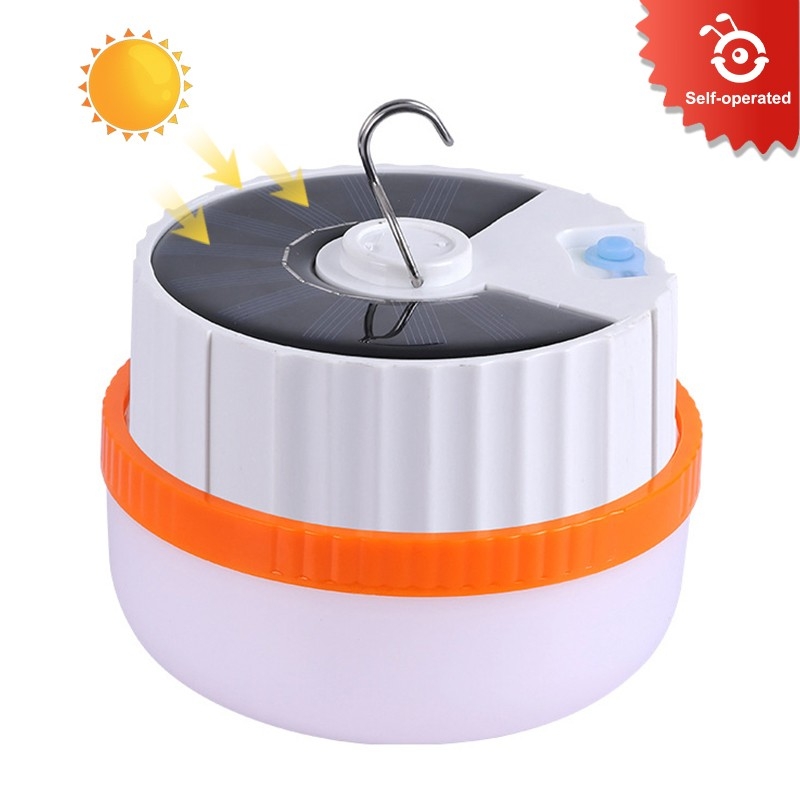 300W Solar Carrying Lamp (Round / Diameter 125mm) - ANTSHOP(蚂蚁电商)